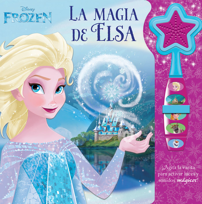 LA MAGIA DE ELSA. DISNEY FROZEN. LIBRO CON VARITA - Livriz Sell ...
