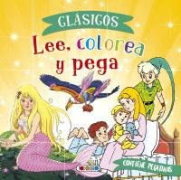 CLASICOS LEE COLOREA Y PEGA - Livriz Sell - Distribuidor de Libros