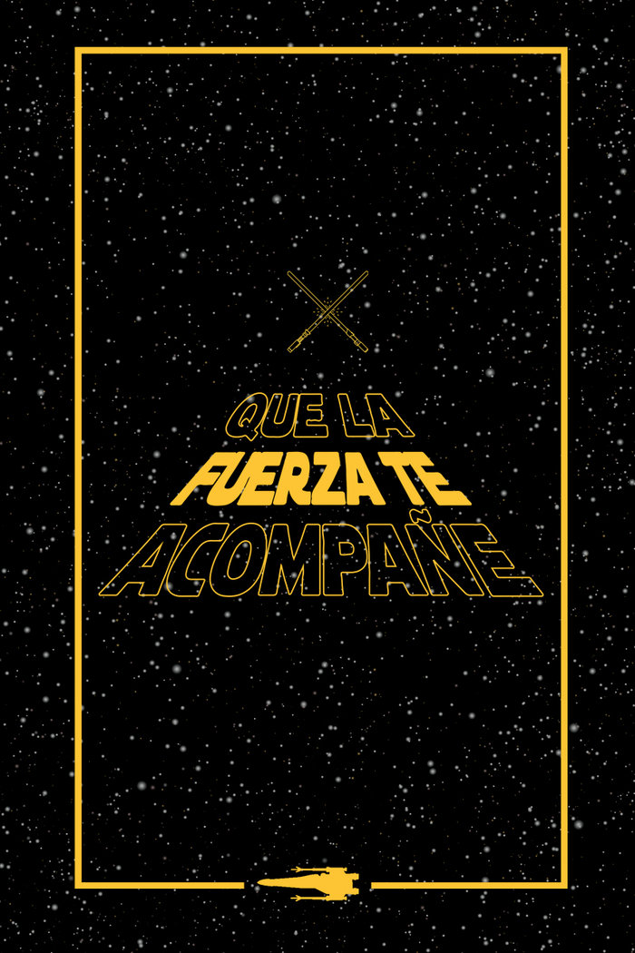Star Wars - Que la Fuerza te acompañe (Notebook) - Livriz Sell - Distribuidor de Libros