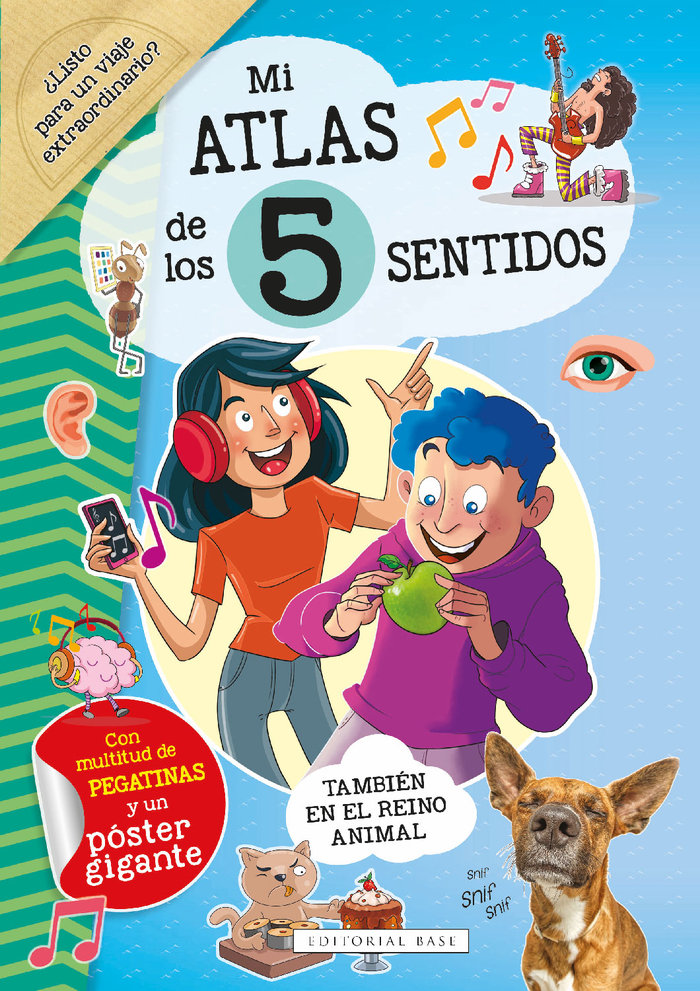 MI ATLAS DE LOS 5 SENTIDOS - Livriz Sell - Distribuidor de Libros
