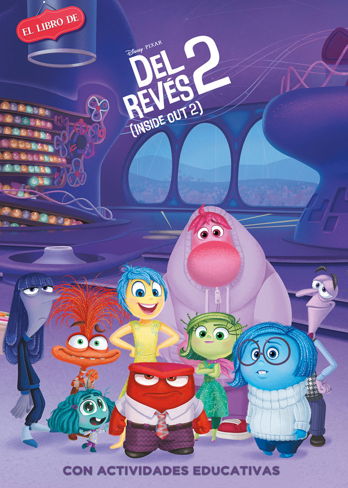 INSIDE OUT 2 DISNEY EL LIBRO DE LA PELICULA - Livriz Sell ...