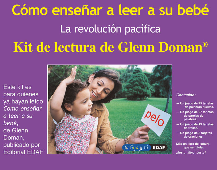 Cómo enseñar a leer a su bebé. Kit - Livriz Sell - Distribuidor de Libros