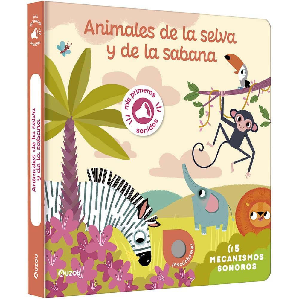 Animales de la selva y de la sabana - Livriz Sell - Distribuidor de Libros